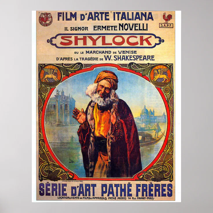 Shylock - Poster | Zazzle