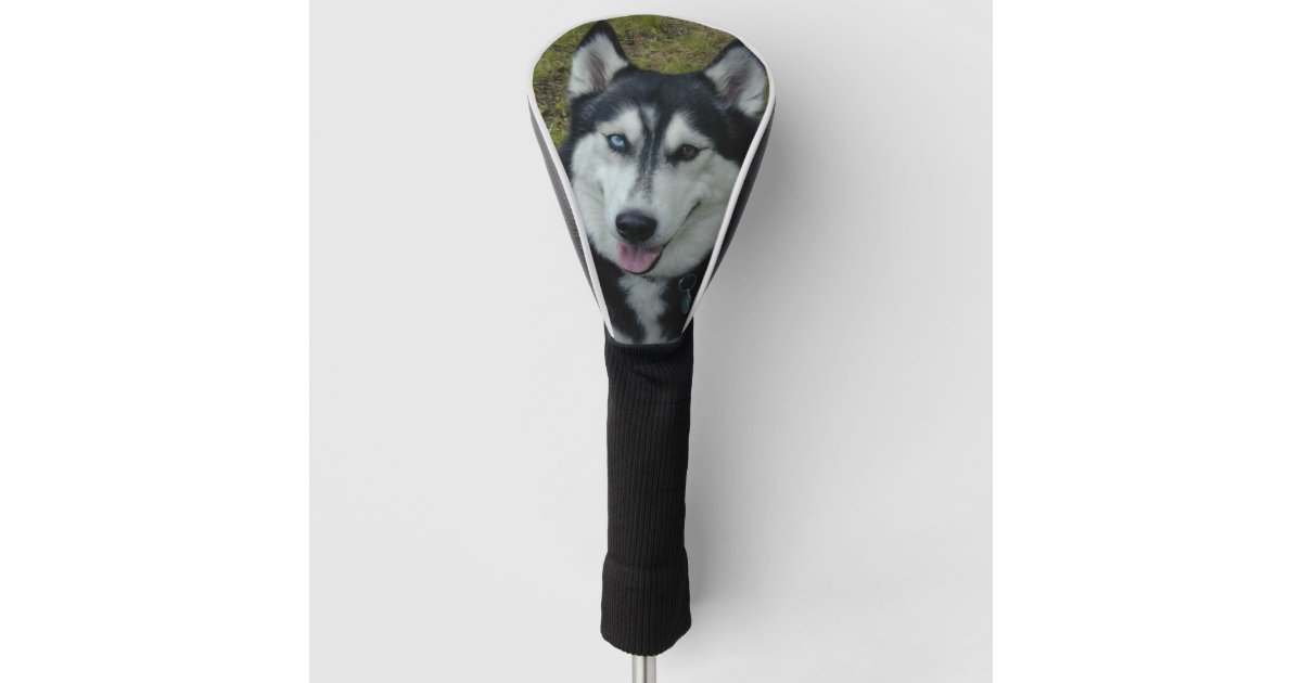 Siberian Husky Golf Club Cover | Zazzle