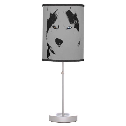 Siberian Husky Lamp Husky Floor Lamps Gifts | Zazzle.com