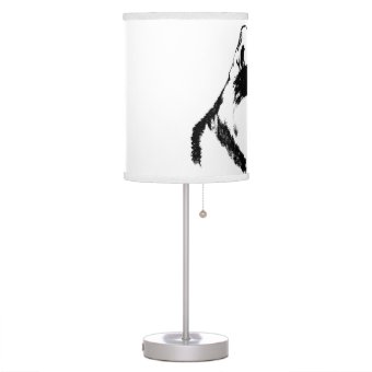 Siberian Husky Lamp Husky Malamute Floor Lamp | Zazzle