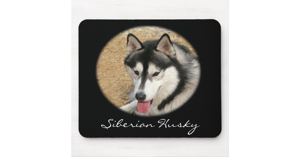 Siberian Husky Mousepad | Zazzle