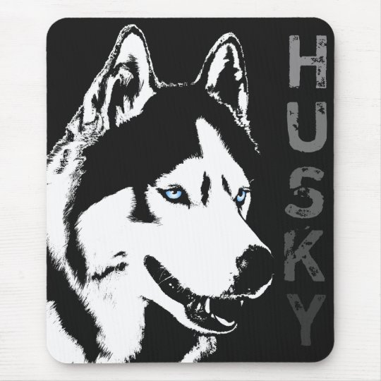Siberian Husky Mousepad Husky Mousepads & Gifts | Zazzle.com