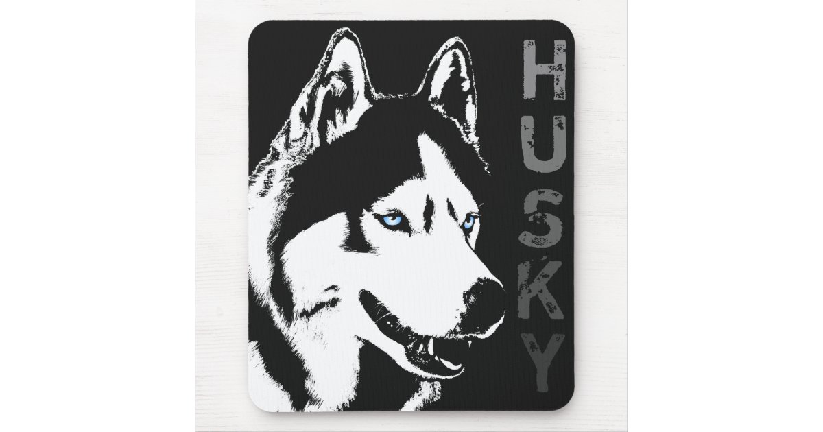 Siberian Husky Mousepad Husky Mousepads & Gifts | Zazzle