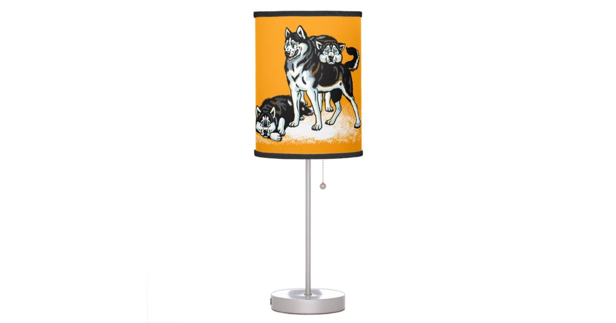 siberian husky table lamp | Zazzle