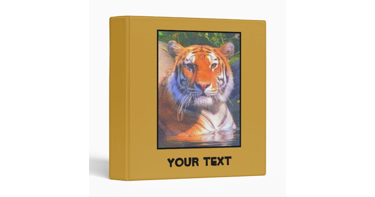 Siberian Tiger Binder | Zazzle