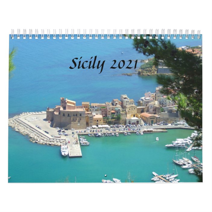 Sicily 2021 calendar | Zazzle.com