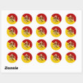 Sicily Classic Round Sticker | Zazzle