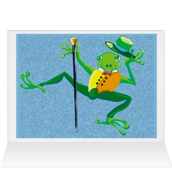 Sick frog get well card | Zazzle