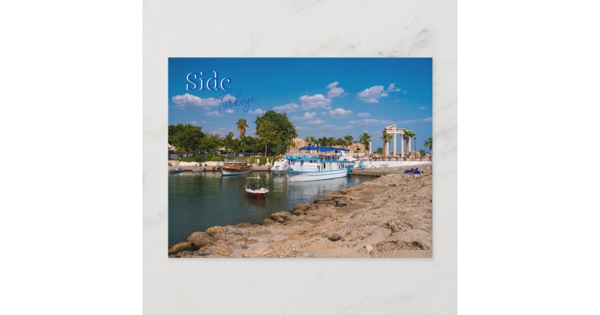 Side, Turkiye Postcard | Zazzle