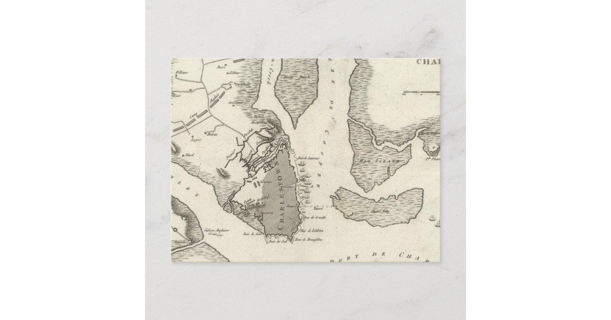 Siege of Charleston Postcard | Zazzle