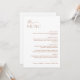 SIENNA Wedding Dinner Menu 5x7 Card | Zazzle