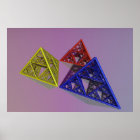 Sierpinski Triangle Poster | Zazzle.com