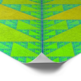 Sierpinski Square Poster | Zazzle