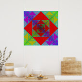 Sierpinski Square Poster | Zazzle