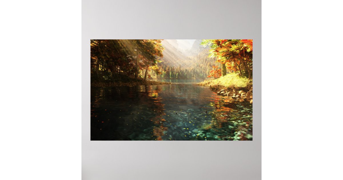 Sierra Autumn Poster | Zazzle