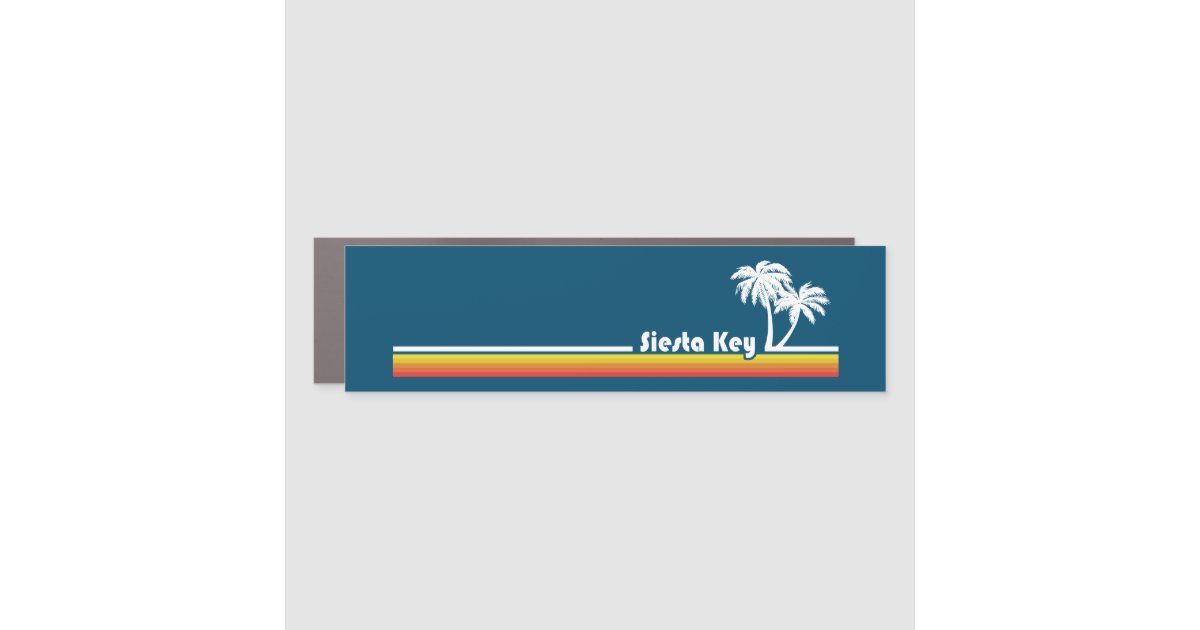 Siesta Key Florida Car Magnet | Zazzle