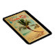 Siesta Key Florida Palm Tree Beach Vintage Travel Magnet | Zazzle