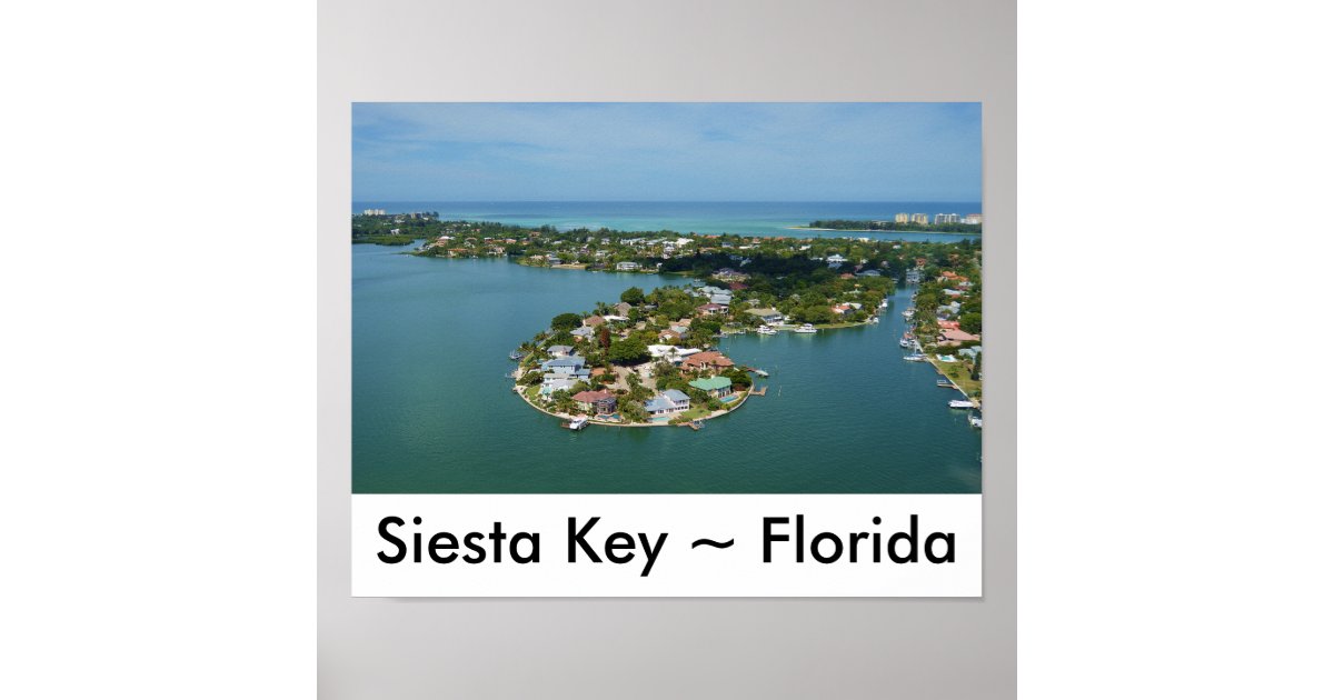 Siesta Key, Florida Poster | Zazzle