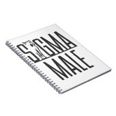 Sigma Male Wolf Lone Loner Meme Notebook | Zazzle