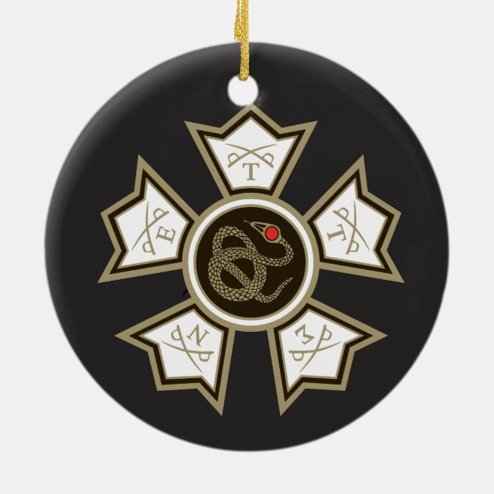 Sigma Nu Badge Ceramic Ornament | Zazzle.com