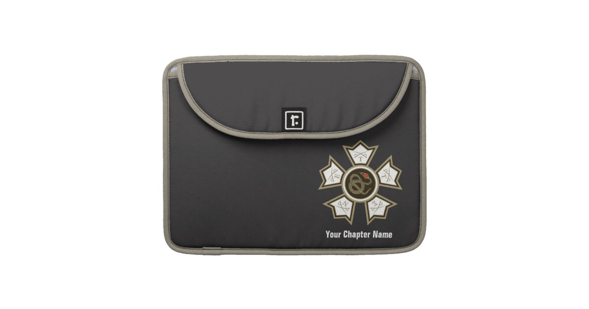 Sigma Nu Badge Sleeve For MacBooks | Zazzle