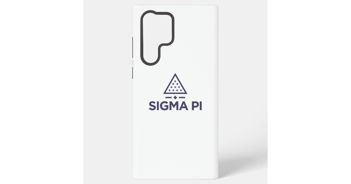 Sigma Pi Fraternity Wordmark Star Triangle Logo Samsung Galaxy Case ...