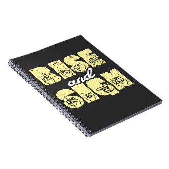 Sign Language ASL Rise and Sign Notebook | Zazzle