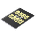 Sign Language ASL Rise and Sign Notebook | Zazzle
