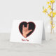 SIGN LANGUAGE I LOVE YOU HEART, HAND CARD | Zazzle