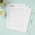 Sign up form template flyer | Zazzle