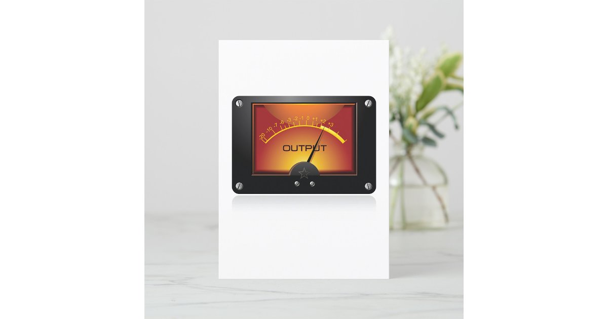 Signal Meter Invitation | Zazzle