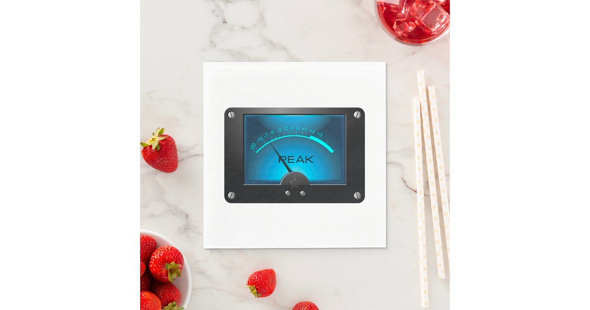 Signal Meter Napkins | Zazzle