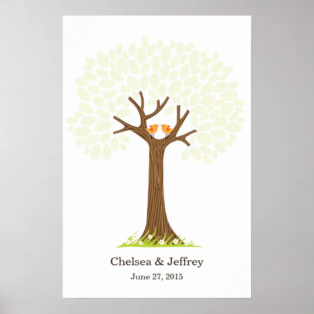 Signature Tree (Sweet) Poster | Zazzle
