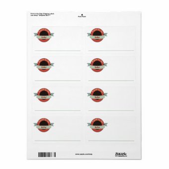 Signed by the Author Bookplate, Label | Zazzle