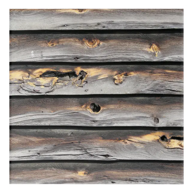 signed by the weather as old wood background acrylic print | Zazzle