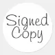 Signed Copy Sticker for Autographed Books | Zazzle