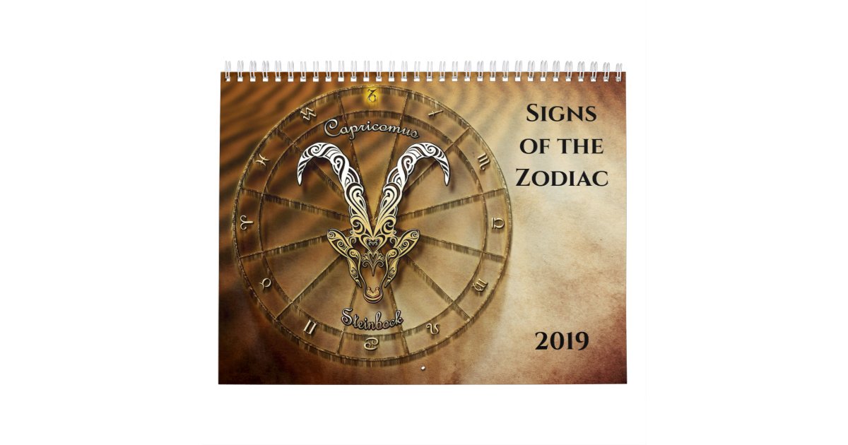 Signs of the Zodiac Calendar | Zazzle