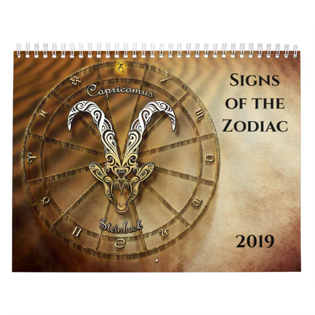 Signs of the Zodiac Calendar | Zazzle
