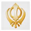Sikh Symbol Poster | Zazzle