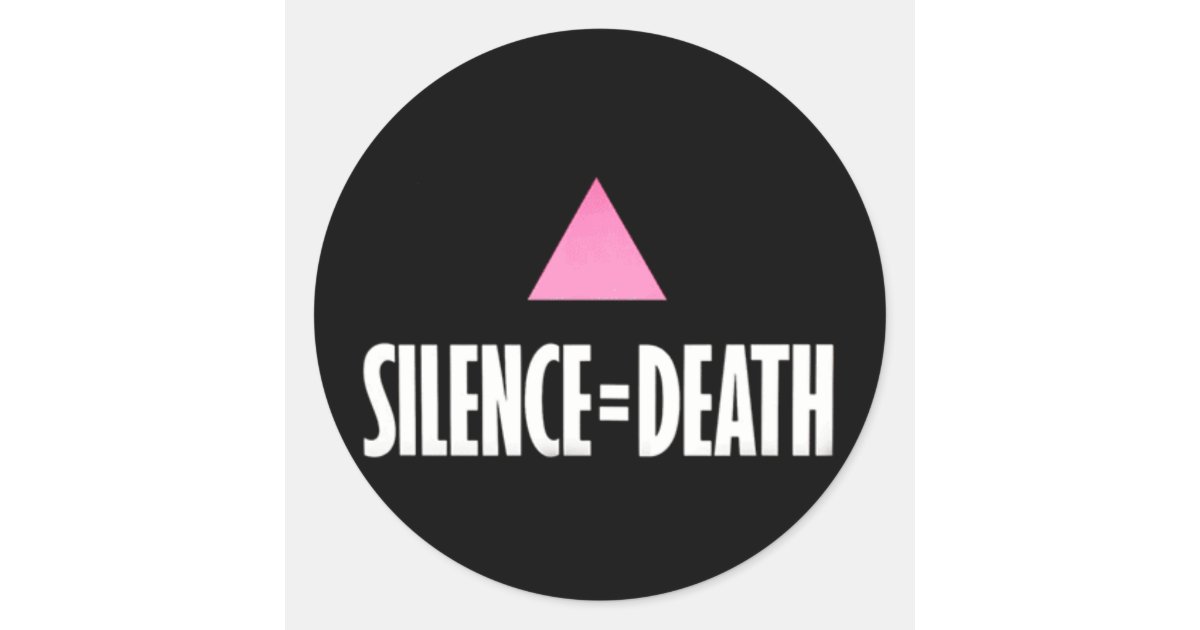 Silence = Death Stickers | Zazzle