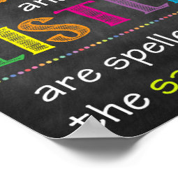 Silent And Listen Printable Poster | Zazzle