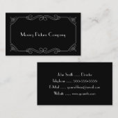 Silent Film Intertitle Business Card | Zazzle