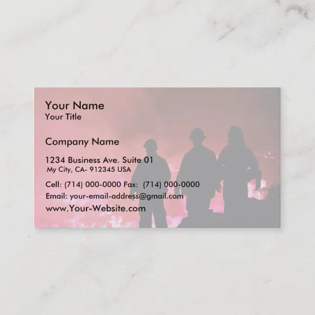 Silhouette Business Card | Zazzle