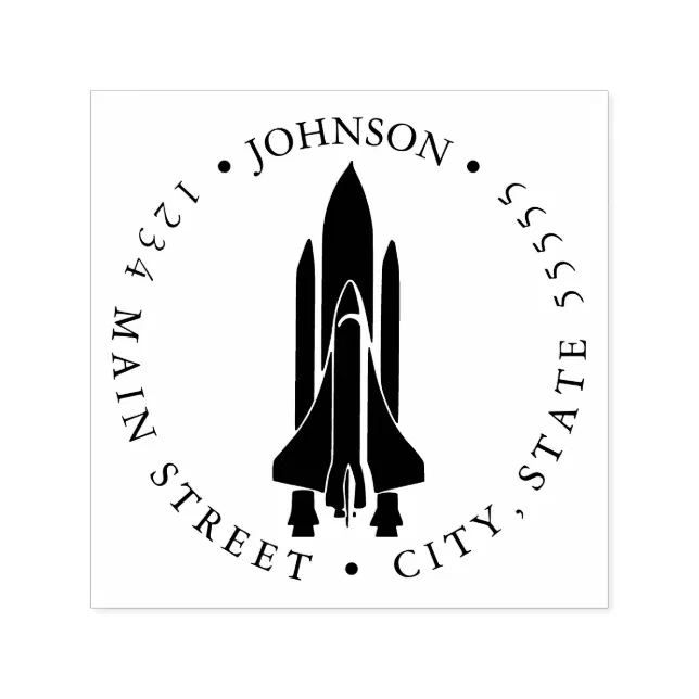 space shuttle label