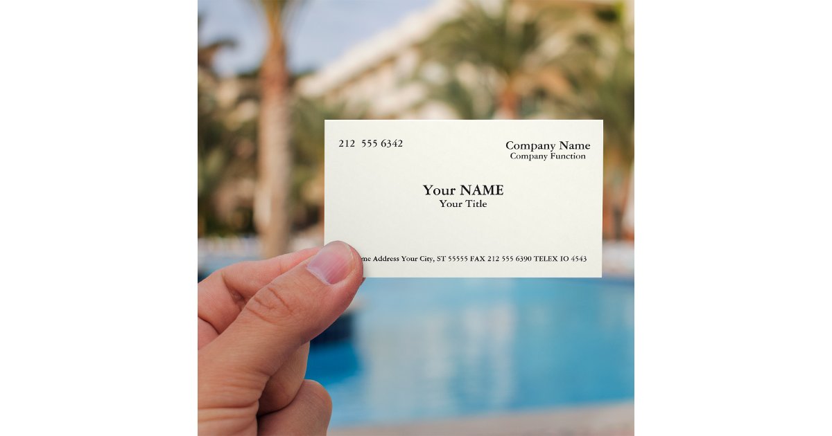 Silian Rail Bone Business Card | Zazzle