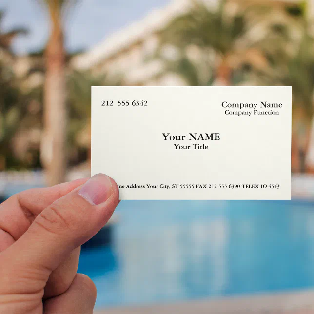 Silian Rail Bone Business Card | Zazzle