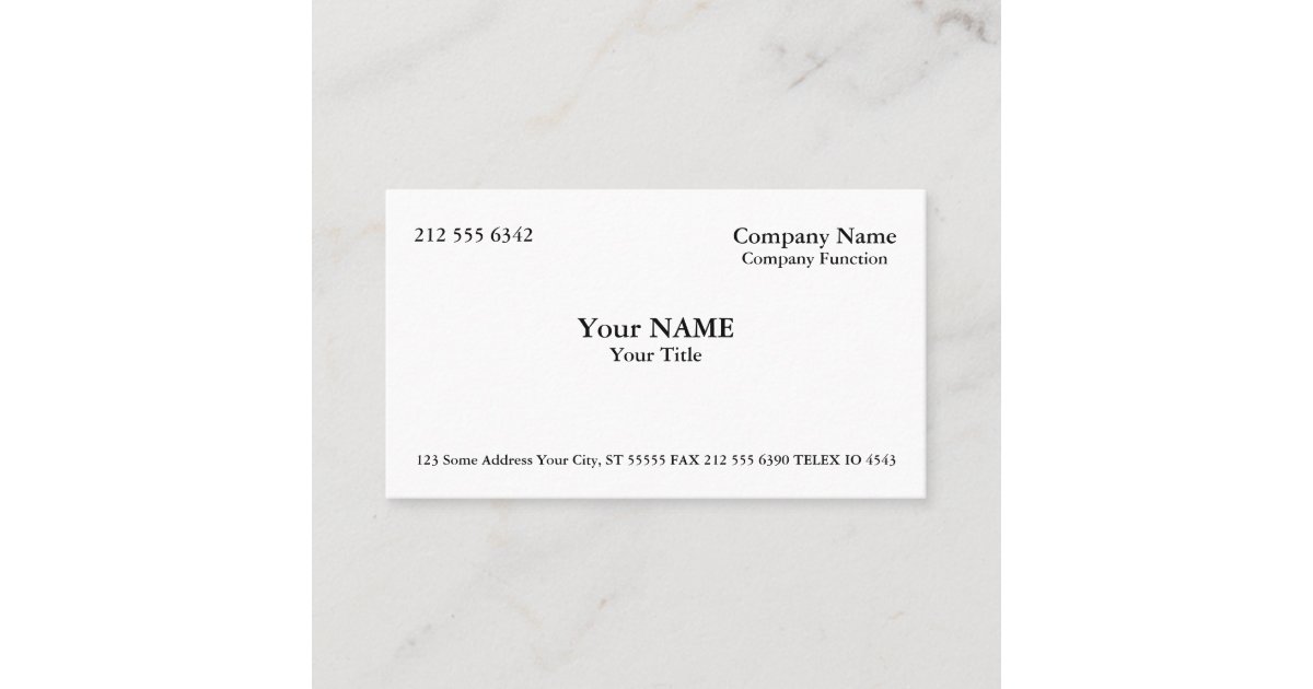 Silian Rail Business Card | Zazzle