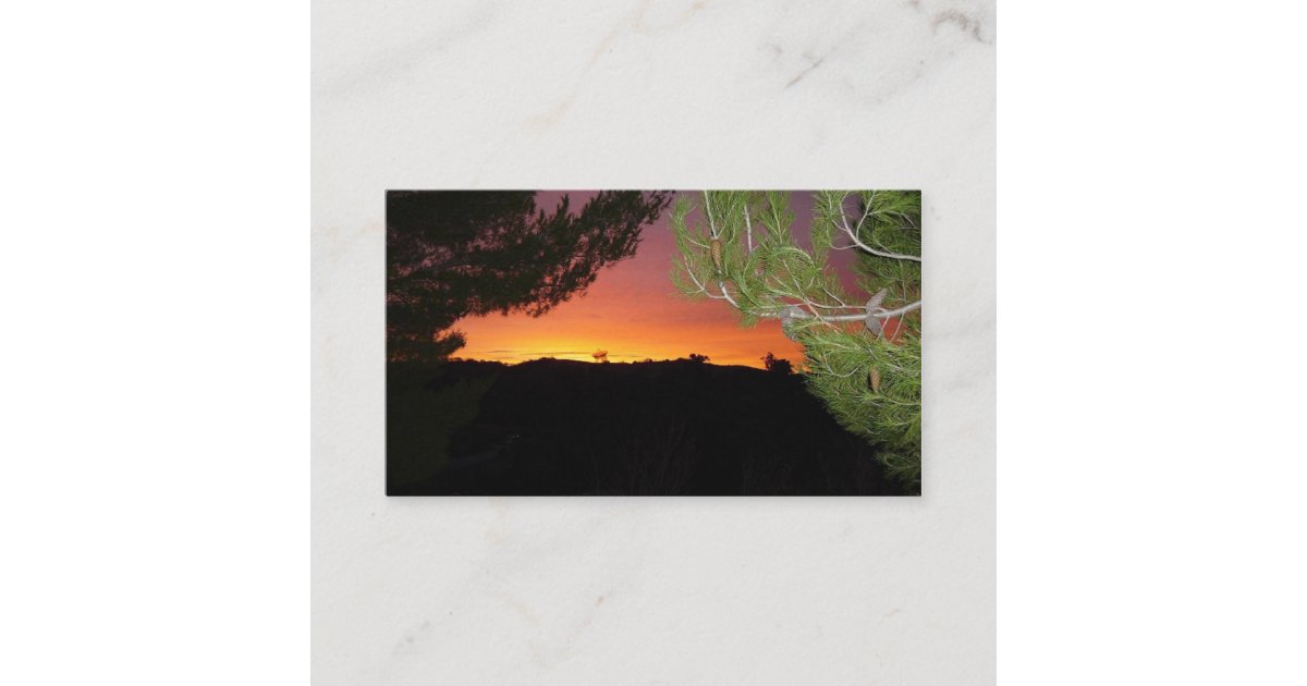 Silicon Valley Sunrise Business Card | Zazzle Silicon Valley Sunrise Business Card | Zazzle
