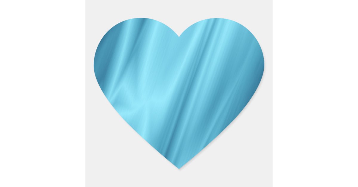 Silk Heart Sticker | Zazzle