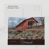 Silk Road Bridge Bennington Vermont Postcard | Zazzle
